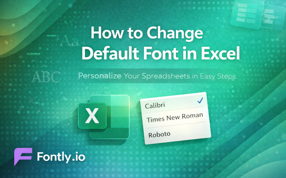 How to Change Default Font in Excel: A Comprehensive Guide
