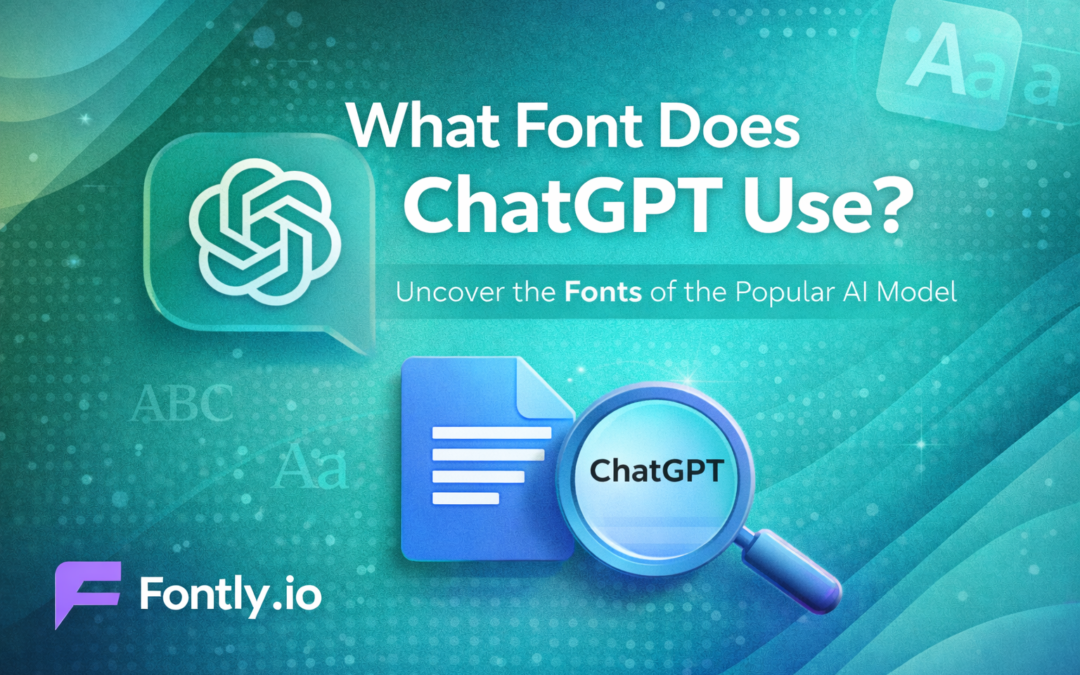 What Font Does ChatGPT Use? Exploring ChatGPT's Typography Choices